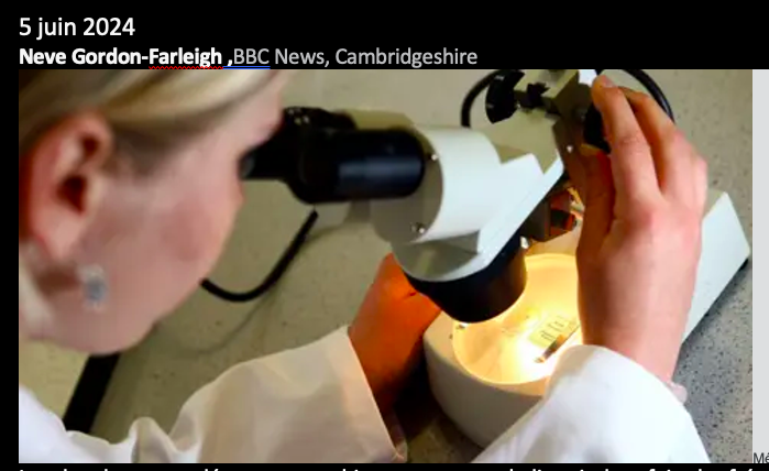 Article BBC du 5 juin 2024 | Association France Ekbom